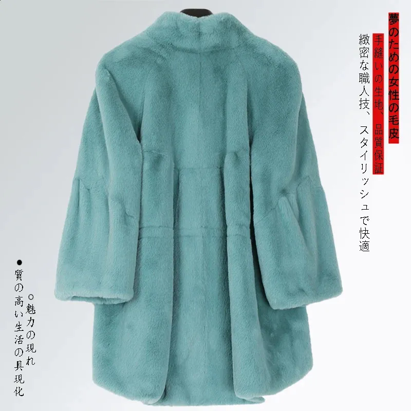 Fluffy Faux Fur Coat - Soft & Warm White Jacket with Flare Sleeves ...