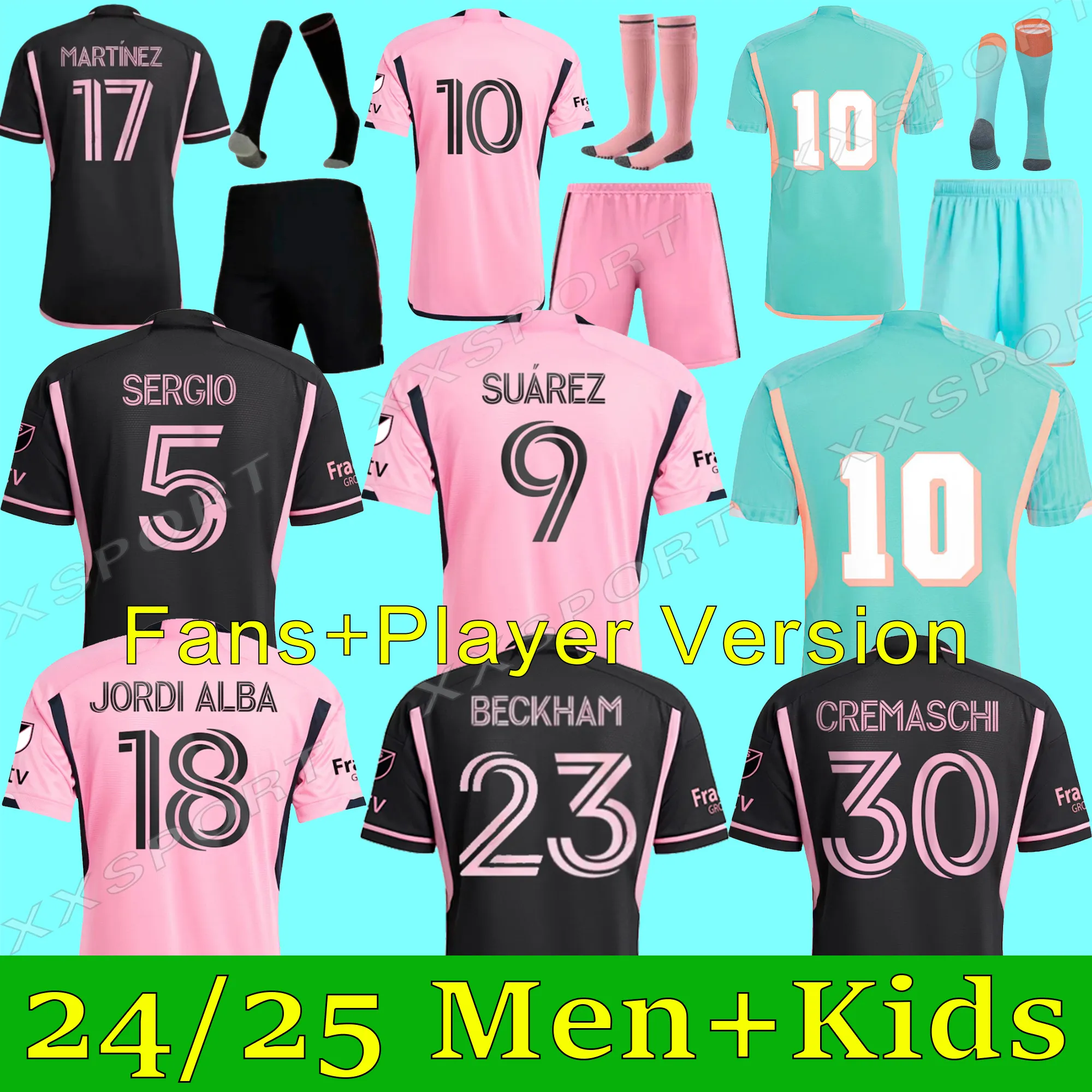 Miami Black Soccer Kits 2021 2025 Featuring Suarez, Martinez, Matuidi ...