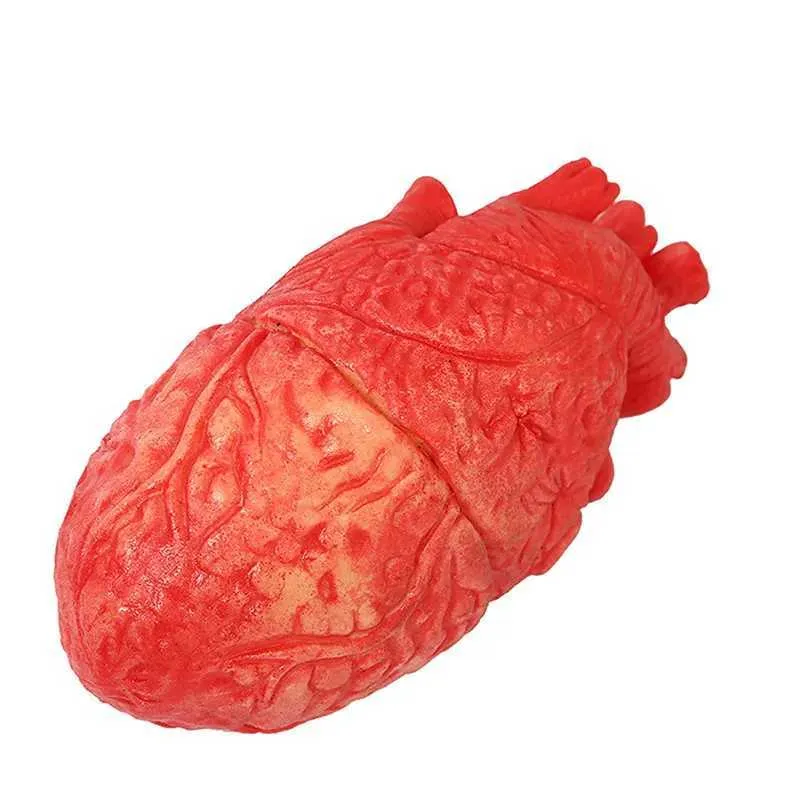 Realistic Bloody Human Heart Decoration Gore Prop Loftus International ...