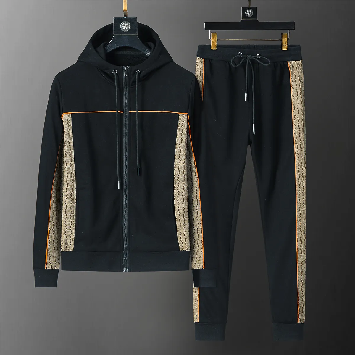 Fashion Tracksuits Sets: Hooded Sweatshirts Suits For Men And Women ...