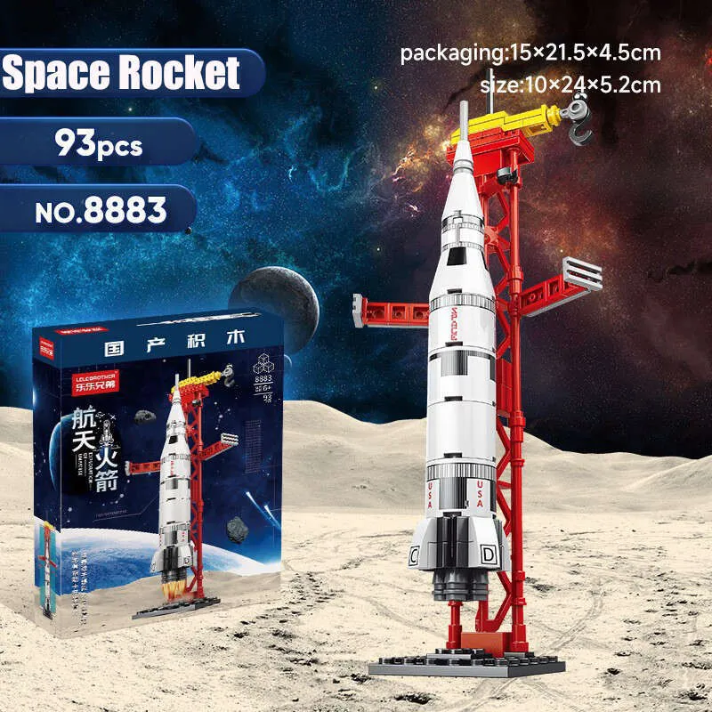 Space Shuttle Rocket Launch Center Block Tech Building Blocks Aviation ...