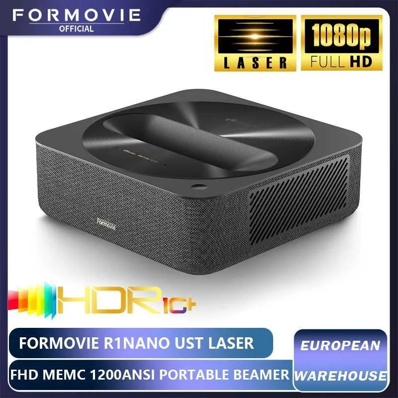 Formovie R1 Nano Short Throw Laser Projector 2000 Lumens 1080P HD ...