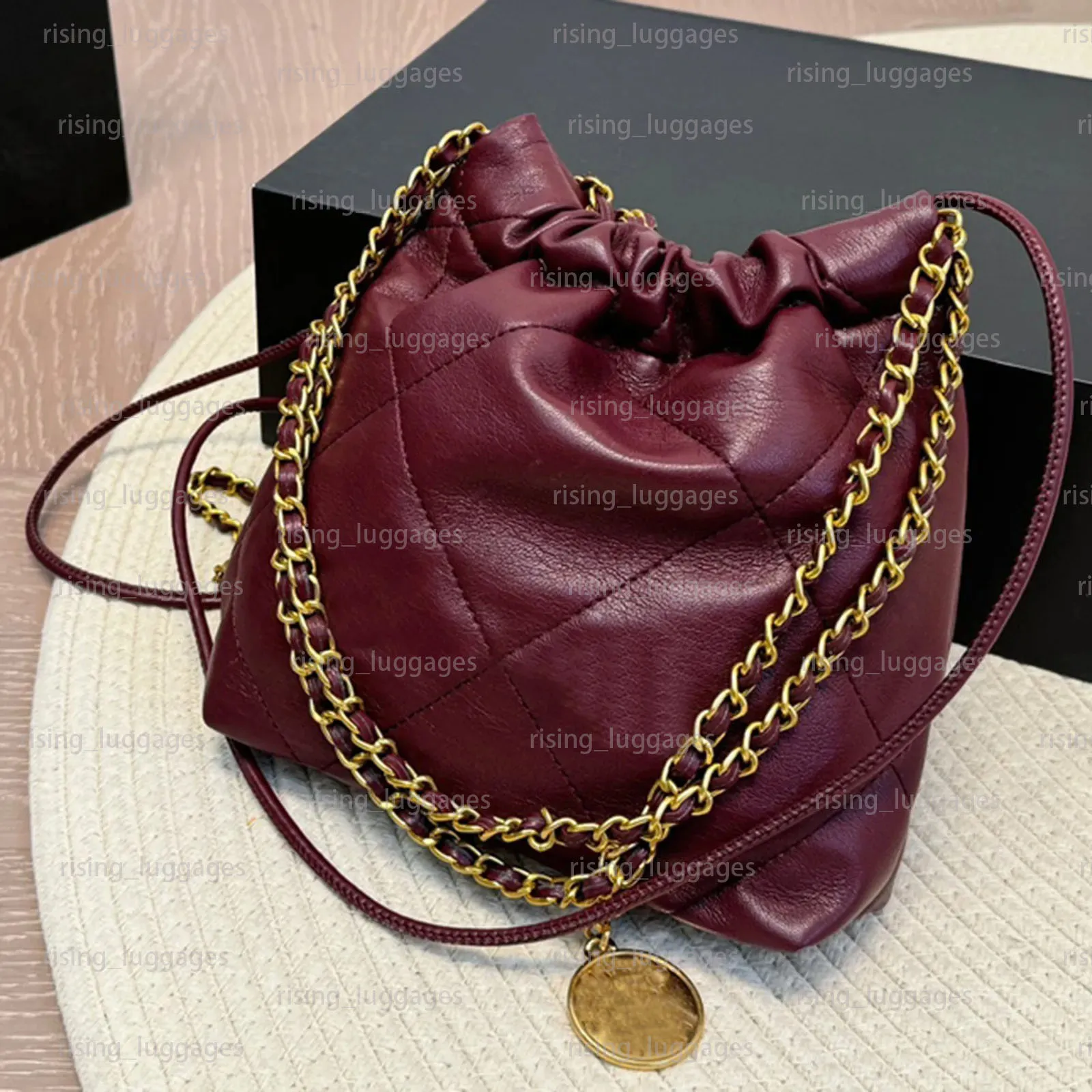 Designer Diamond Lattice Mini Tote Bag Luxury Cross Body Shoulder Bag ...