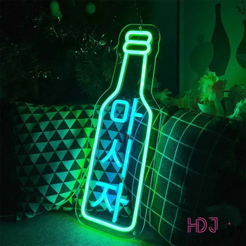 LED Neon Bar Sign Itaewon Class Inspired Korean... From Muyang_li1, $12 ...
