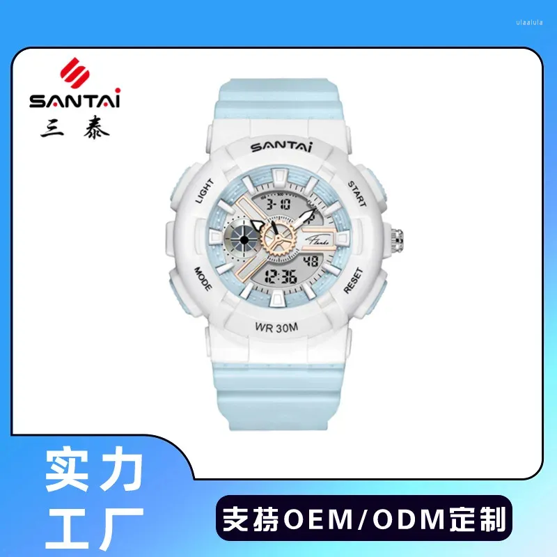Girls' Sports Watch: Digital & Analog Display, Waterproof, Luminous ...