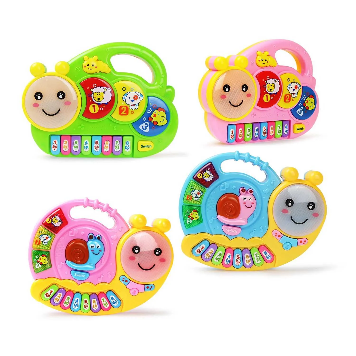DHgate.com:Multifunctional Musical Toy Keyboard Piano for Kids - Animal ...