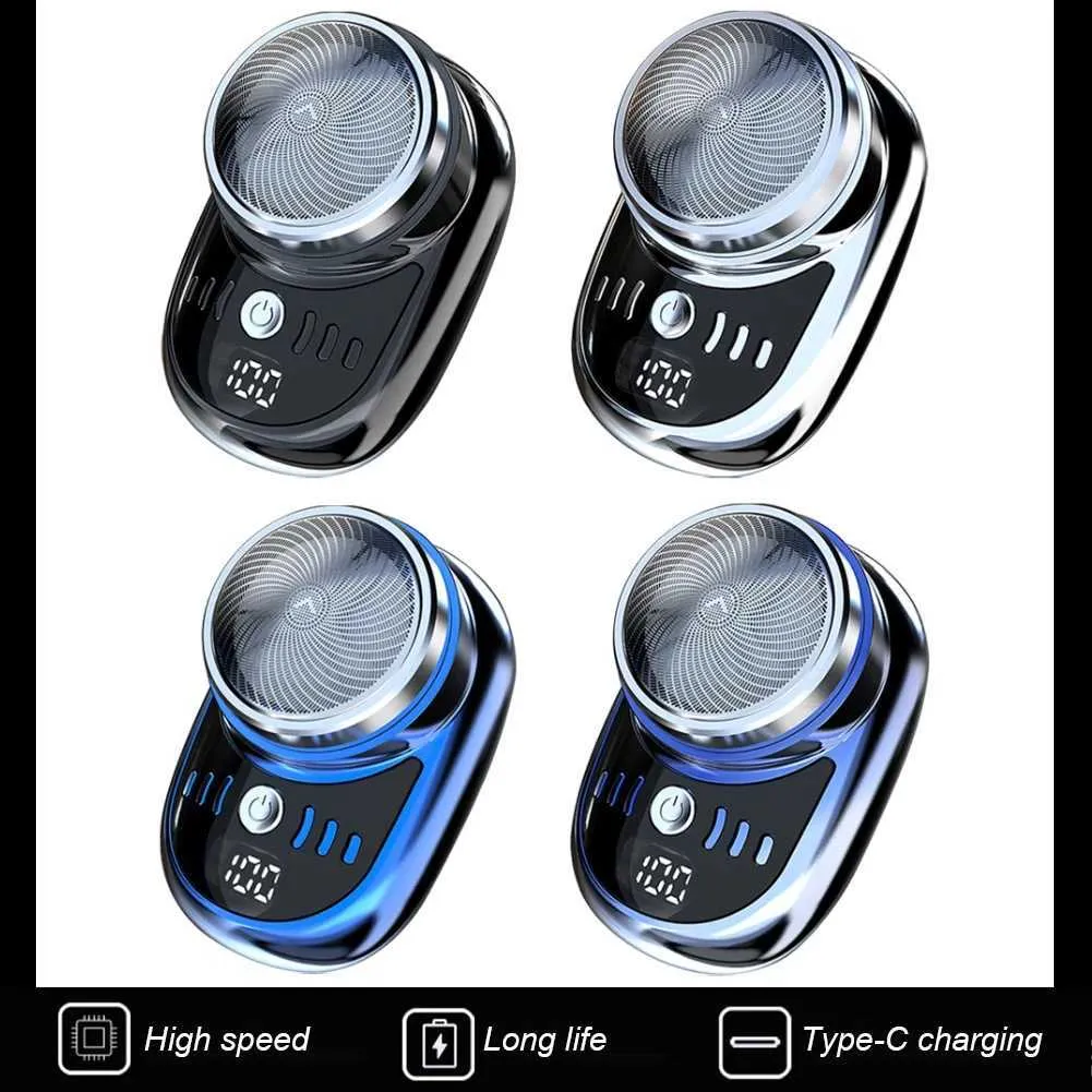 USB Rechargeable Men's Mini Electric Travel Mini Electric Shaver ...