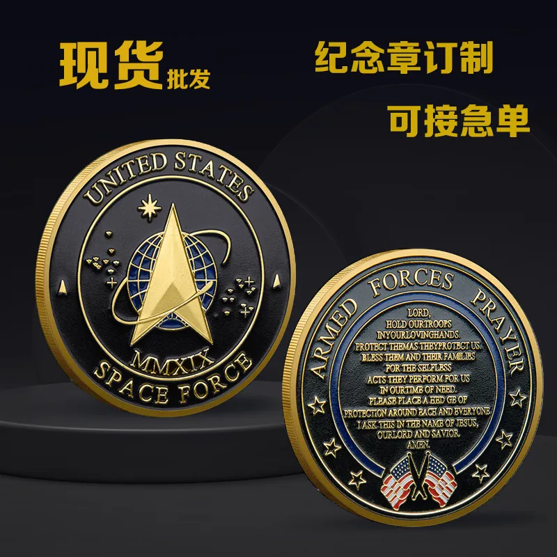 Newcomers F 35 Space Coin Metal Commemorative Medal Collectible ...