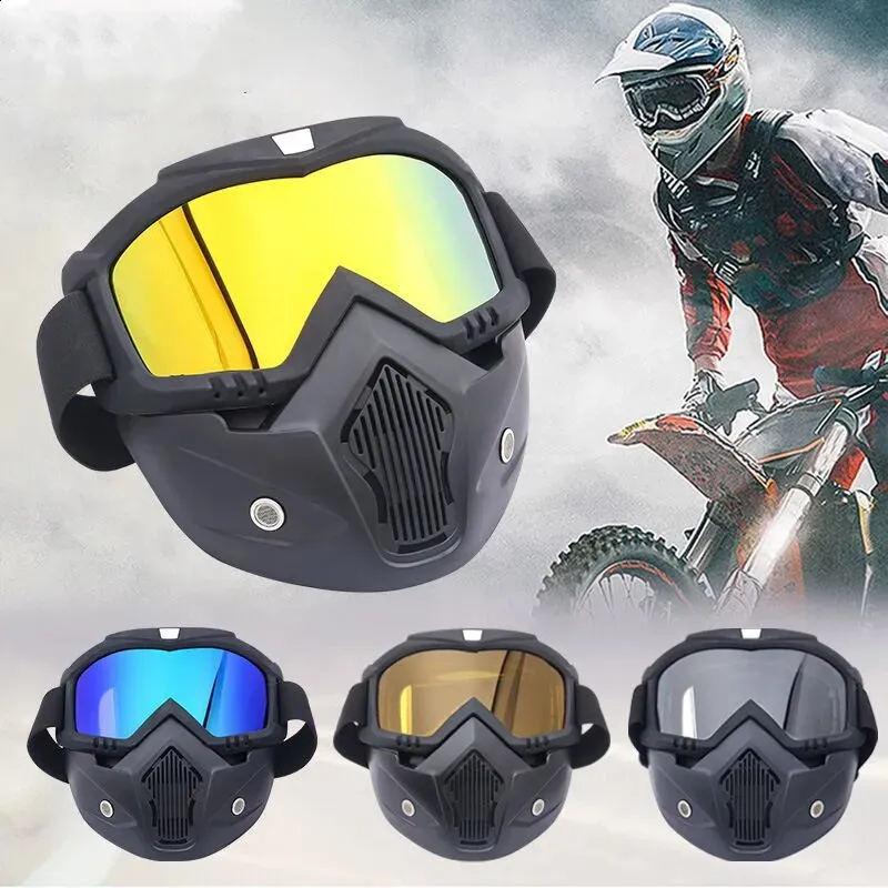 RGB LED Light Up Party Mask - Bluetooth Input, Detachable Glasses, Ski ...