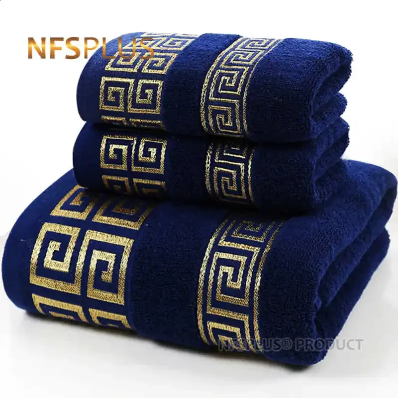 240819 3 Pack 100% Cotton Bathroom Towels Set Bath... From Mengdastore ...