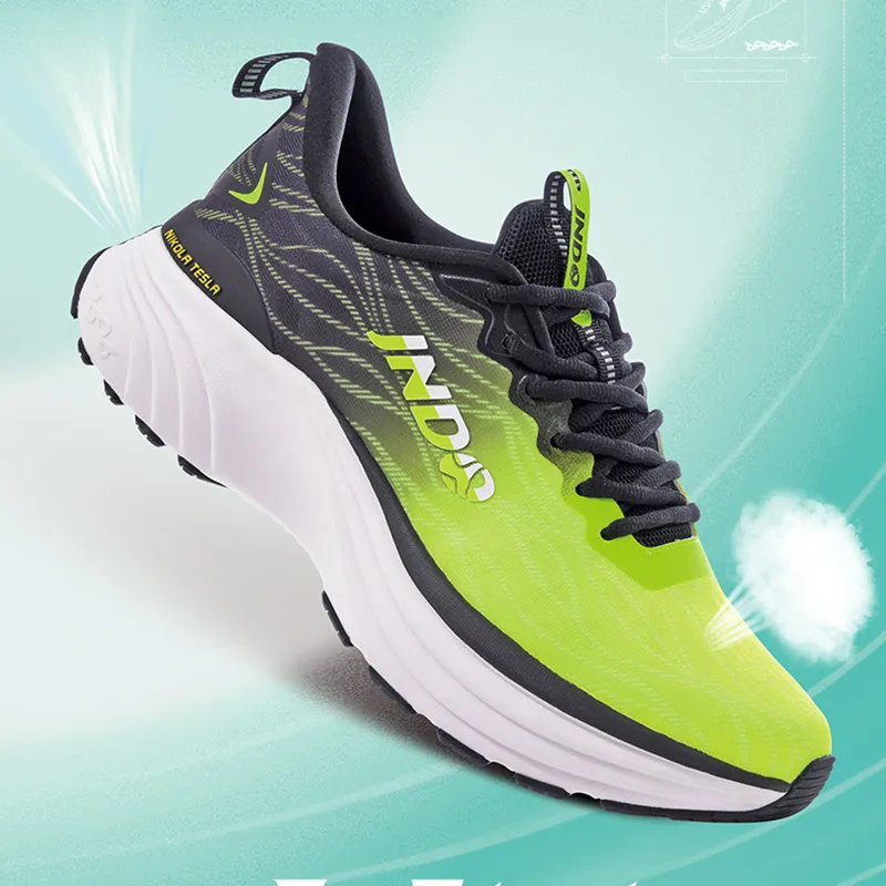 Mens Grey Running Shoes, Stylish Platform Sneakers: Breathable Athletic ...