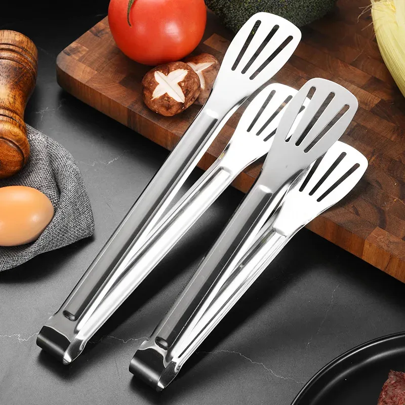 Premium Stainless Steel Food Tongs - Versatile Kitchen Utensils for ...