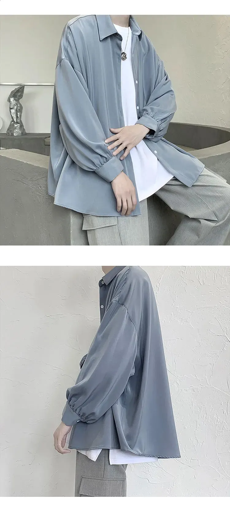 Premium Quality Long Sleeve Casual Shirt: Comfortable, Loose Fit - Shop ...