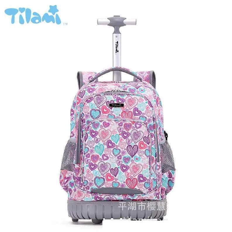 18 Inch Wheeled Backpack With Wheels For Girls Ideal For School, Travel ...