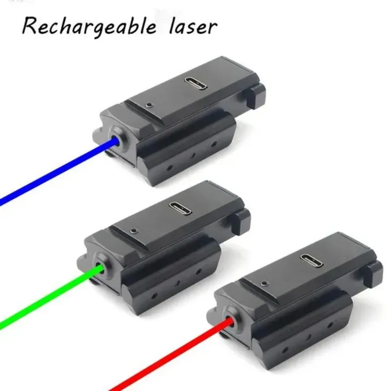 Compact Rechargeable Laser Sight With Picatinny/Weaver Rail Mount ...