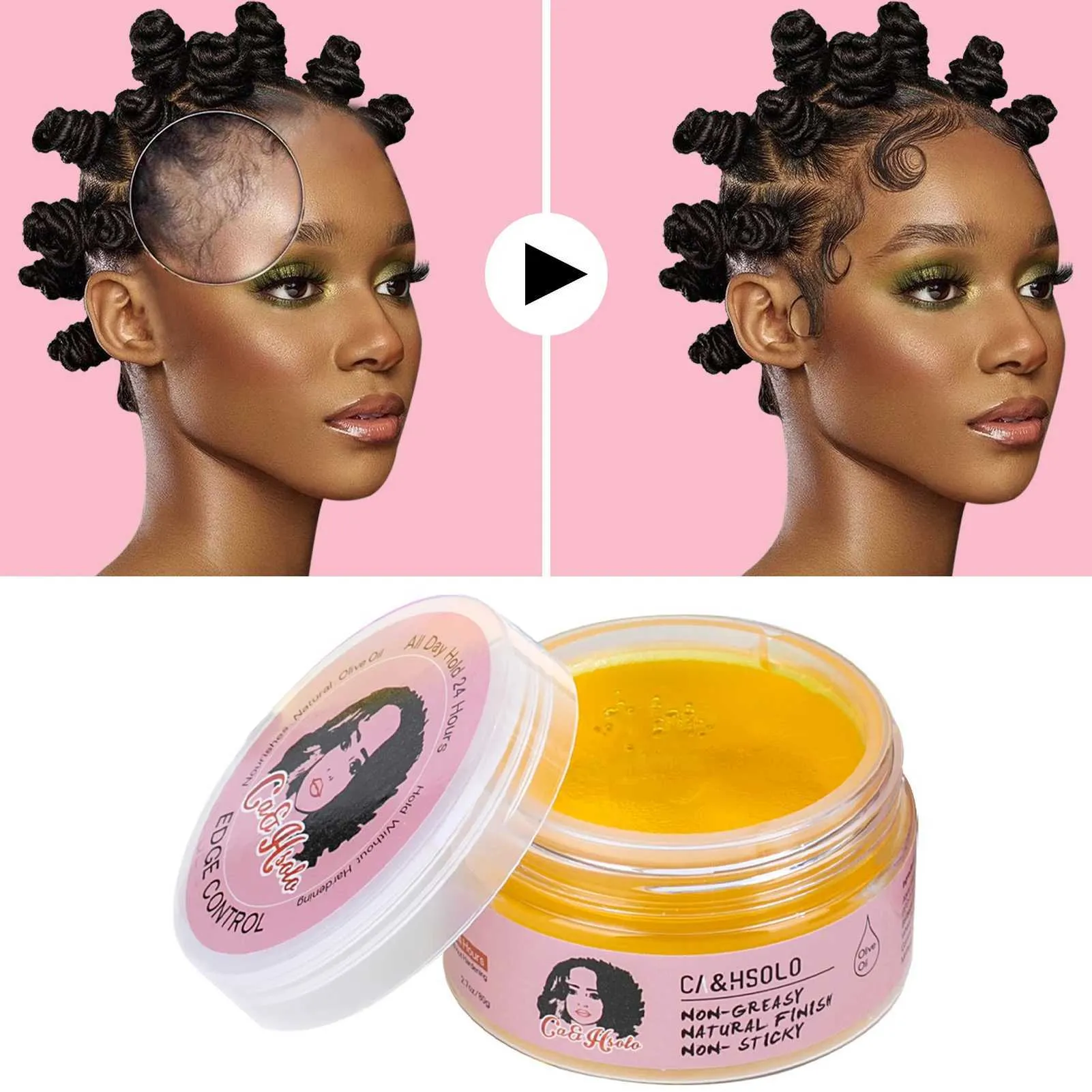 Non greasy hair gel store
