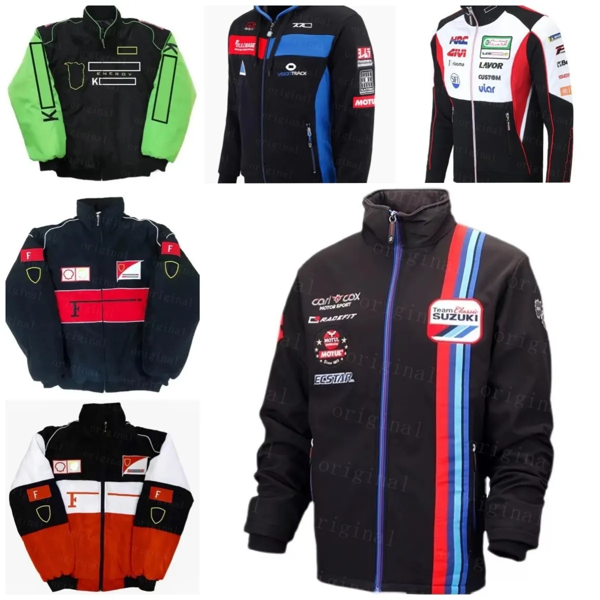 Racing Jacket For Men Formula One Style Hoodies, Winter Outerwear ...