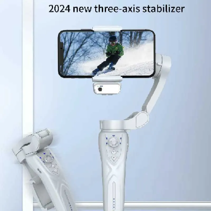 QAML F12 Handheld Gimbal with APP Function, AI Face...