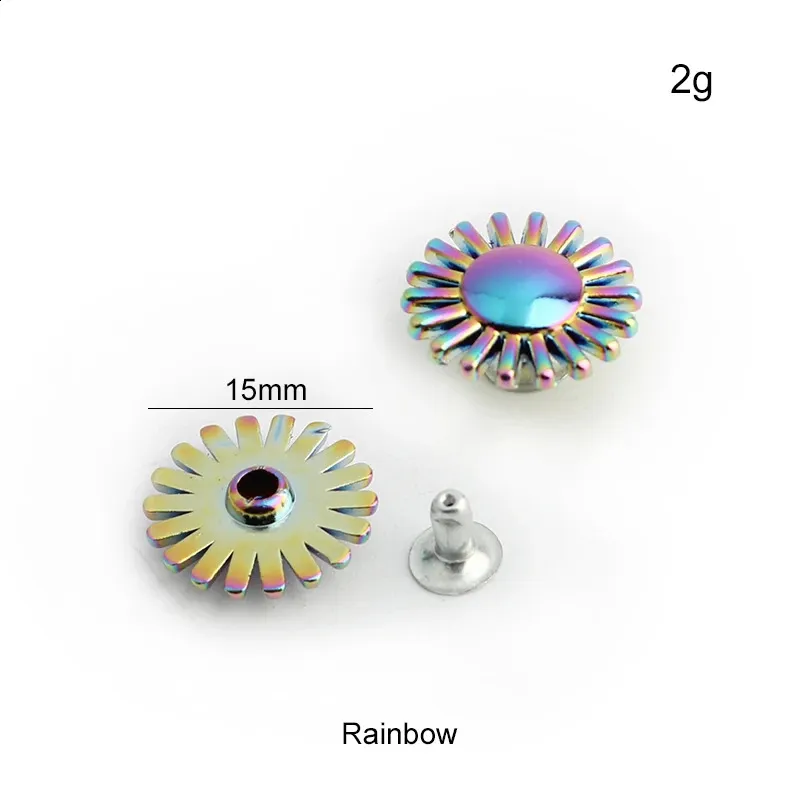20100 Rainbow Stud Pieces: DIY Leather Craft Rivets - Premium Quality ...