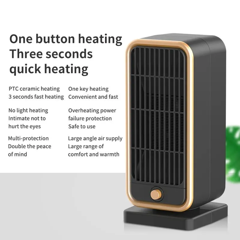 Portable 500W Ceramic Heater For Room Ultramar Home Heating Ideal For ...