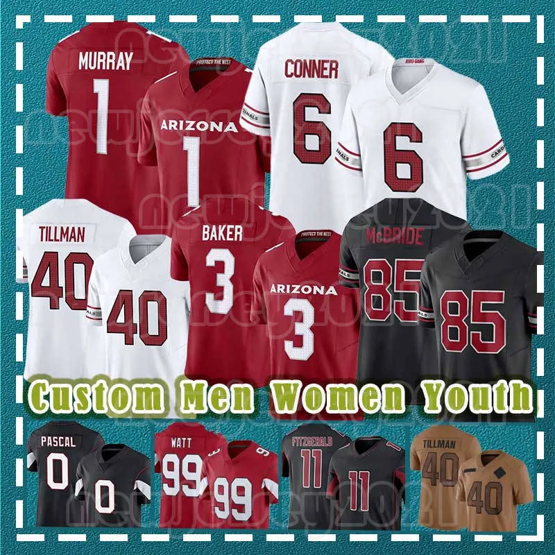 NFL Football Jerseys: Cardinals Kyler Murray, Larry Fitzgerald, J.J ...