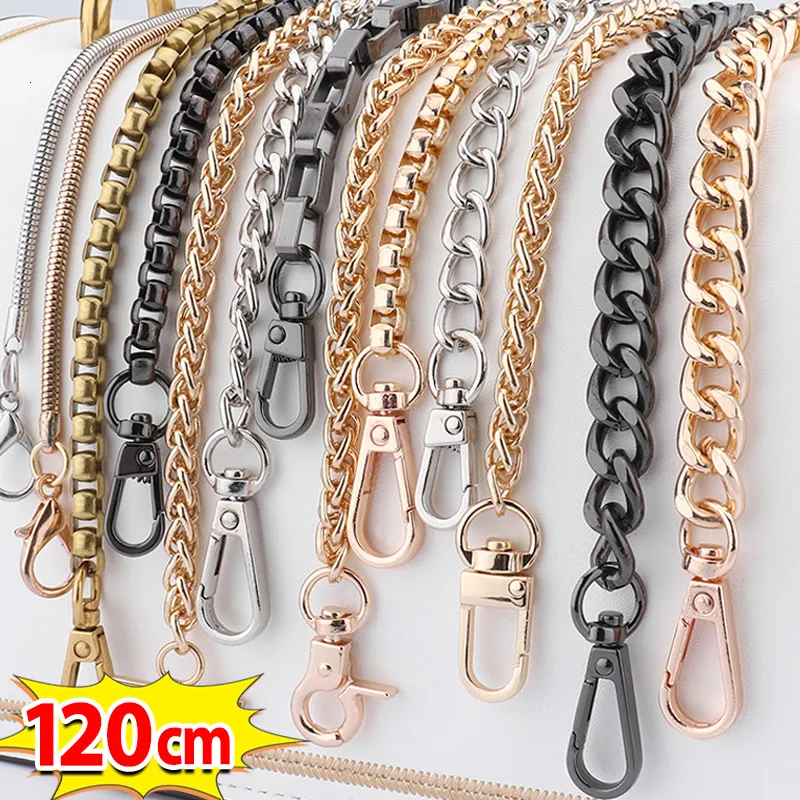 Premium Metal Bag Chain Replacement - 120cm Detachable Shoulder Strap ...