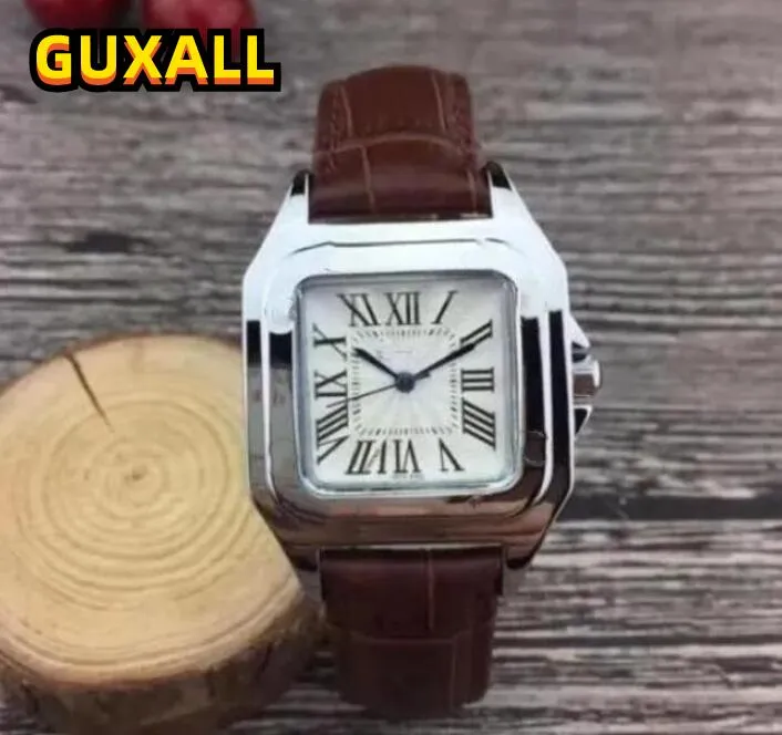 Luxury Ultra Thin Square Watches For Women With Square Roman Tank ...