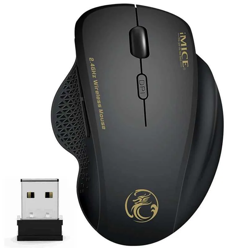 Ergonomic Wireless Mouse - Comfortable Computer Mouse for PC/Laptop, 2 ...