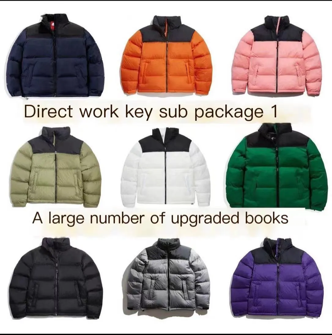 Face 1996 Men's Designer Winter Jacket 700 Fill Down Warm Windproof ...