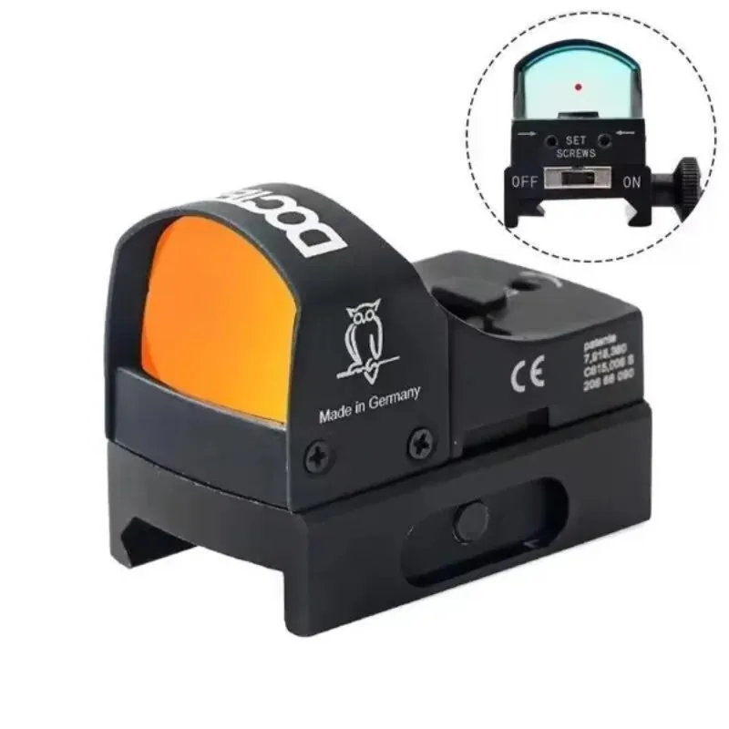 Mini Red Dot Sight Collimator Reflex Holographic Sight Scope Fit 20mm ...