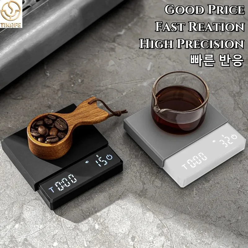 Premium Digital Kitchen Scale with Timer - 2kg/0.1g USB Rechargeable ...