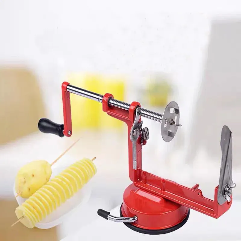 DHgate.com:Stainless Steel Potato Tower Slicer - Effortless Hand Crank ...