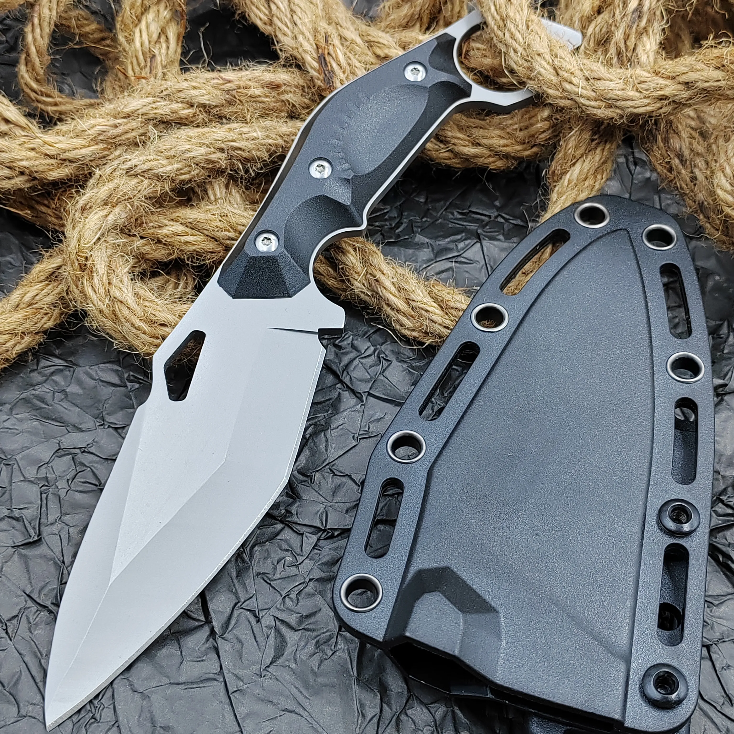 Outdoor Knife, Self Defense Tool, Wilderness Survival Knife From Gdekls ...