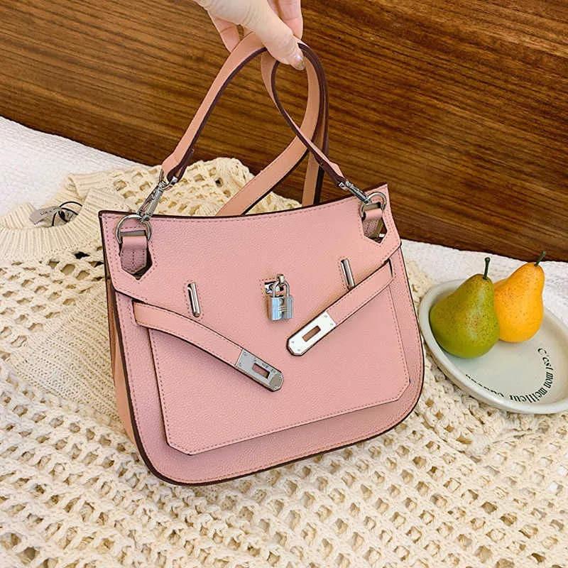 Universal Gypsy Bag With Lock Small One Strap Bag Togo Pattern Design ...