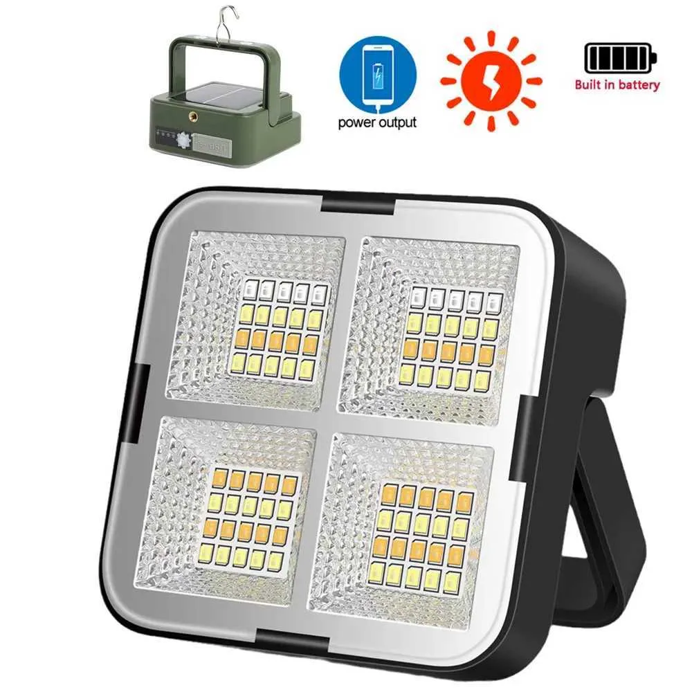 DHgate.com:Solar-Powered Outdoor LED Light: Type-C Charging, Portable ...
