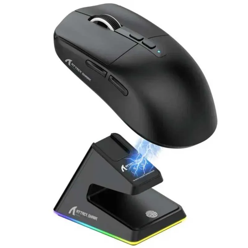 Attack Shark X6 Bluetooth Anker Vertical Mouse With Tri Mode Connection ...