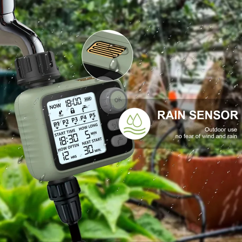 Smart Garden Water Timer - Easy Setup Digital Irrigation Controller ...