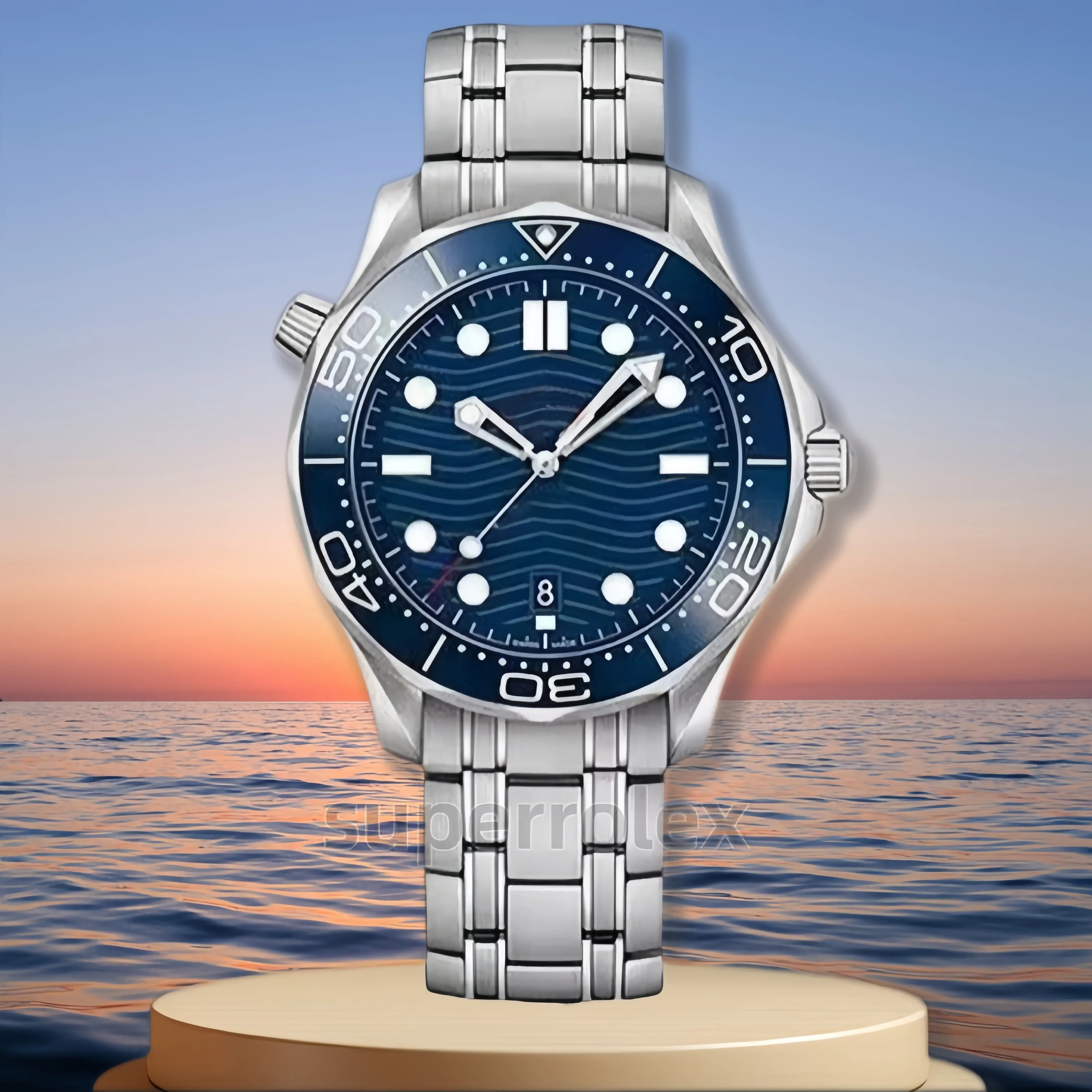 Boss Bage Mens 41mm Automatic Mechanical Watch Full... From Superrolex ...