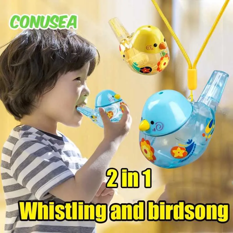 2-in-1 Water Whistle Music Toy: Variable Sound, Pronunciation Training ...