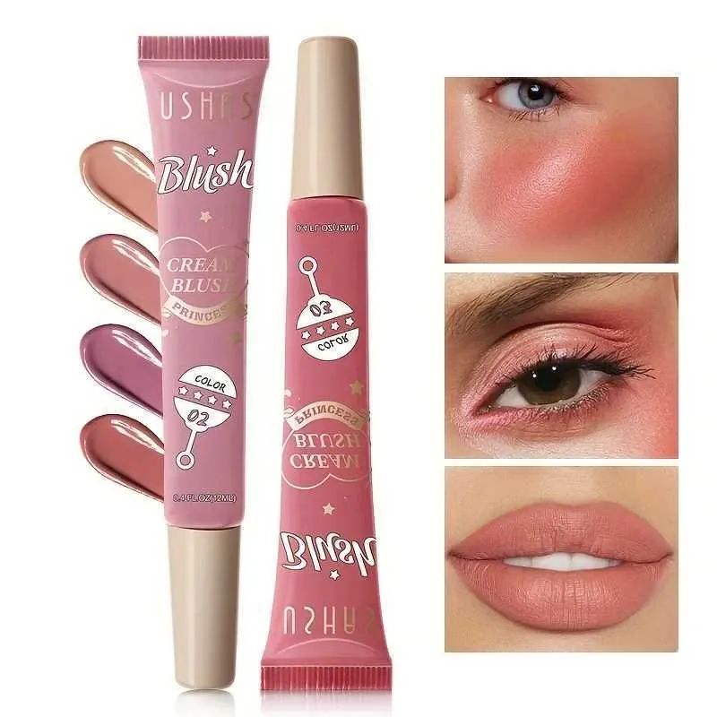 Waterproof Multi-purpose Liquid Cheek Blush Cream Long Last ...