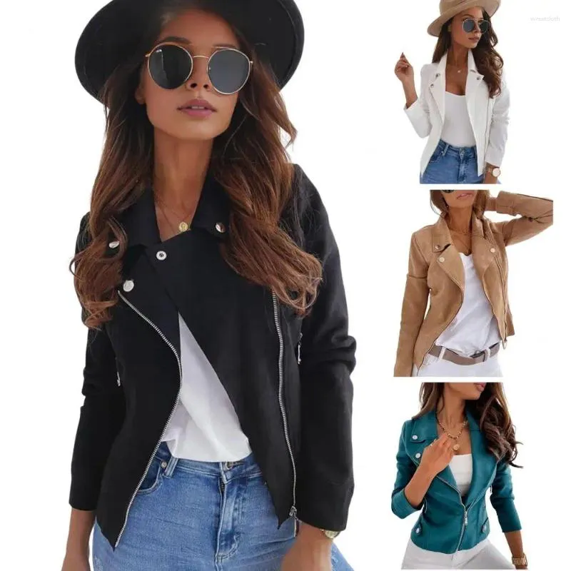 DHgate.com:Stylish Faux Leather Jacket: Versatile Comfort for Modern ...