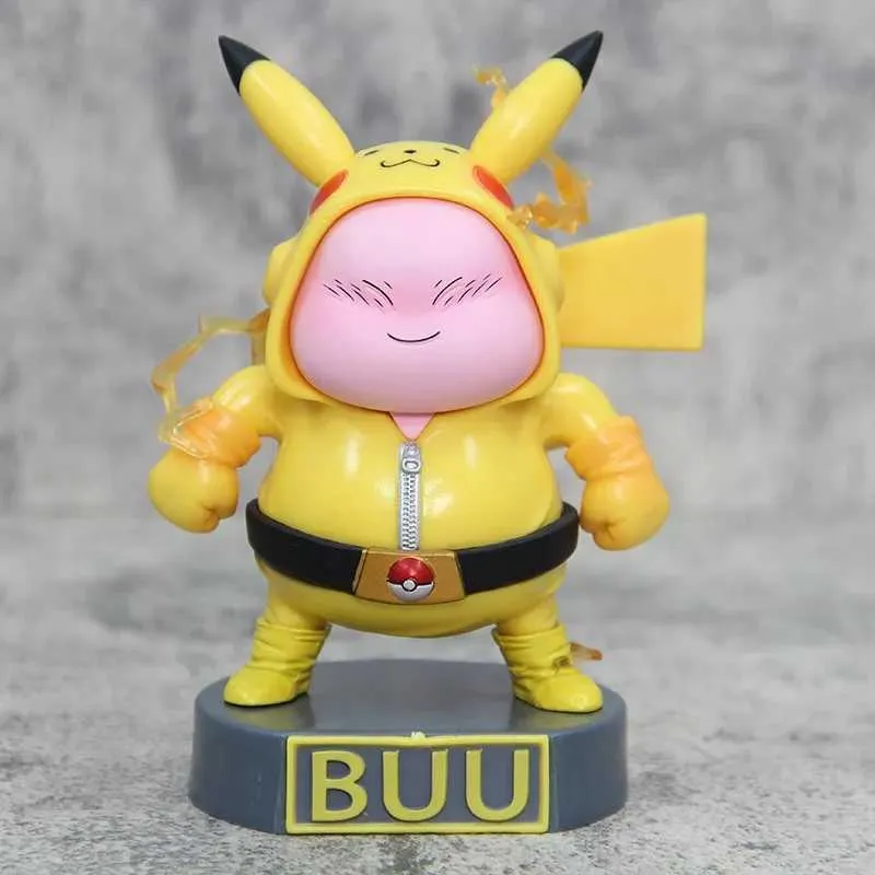 Majin Buu Cosplay Electric Shock Rat Figure 15cm PVC Model Bruno Doll ...