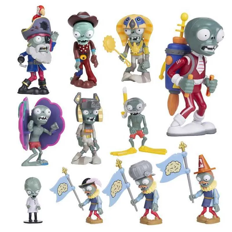 Collectible Shooter Game Figures: Durable Plastic Plant And Pirate ...