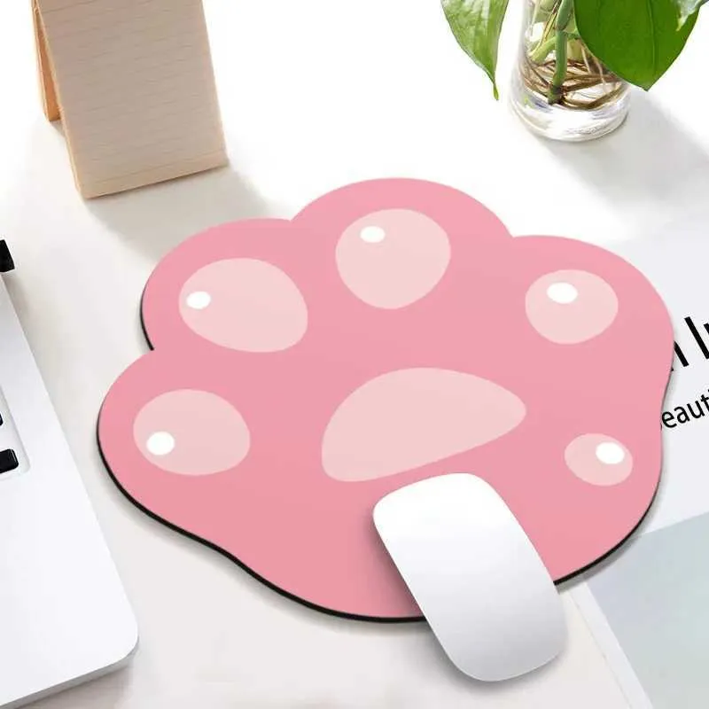 Cute Cat Paw Mouse Pad - Comfortable Ergonomic Wrist Rest Support ...