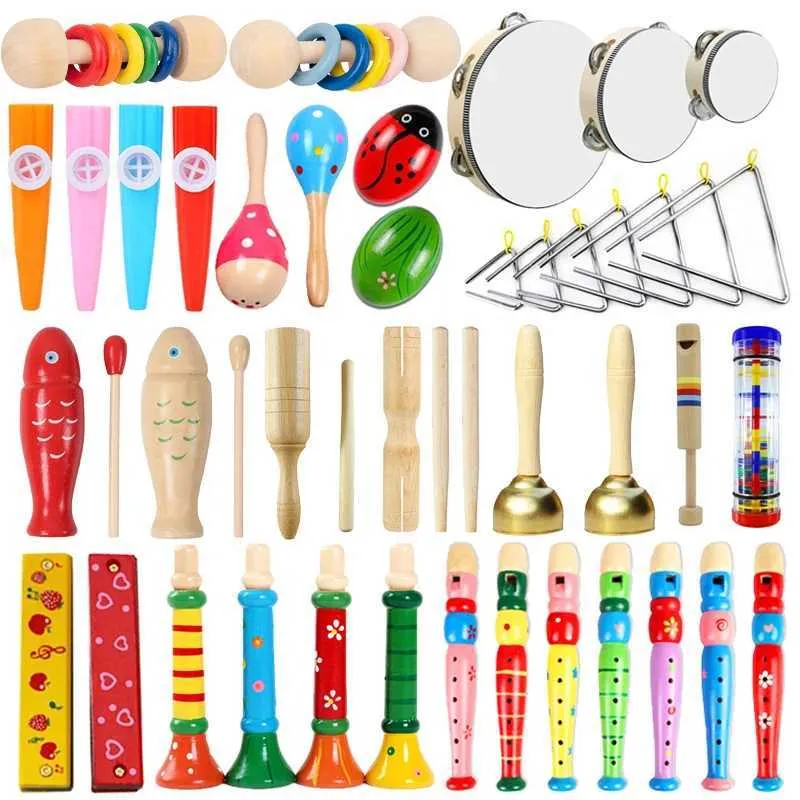 Wooden Musical Instrument Toys for Kids - Early Education & Fun! Shop ...