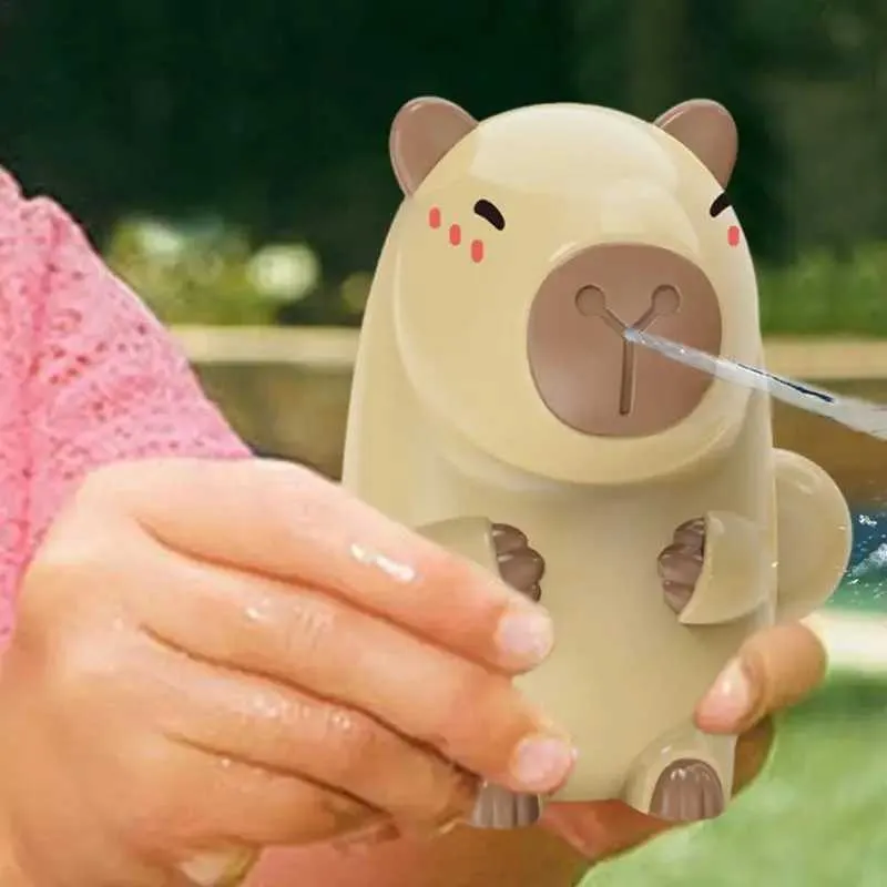 Water Shooter Toy: Capybara Pump Action Water Sprinkler Toy, Easy Fill, Long Distance Outdoor ...