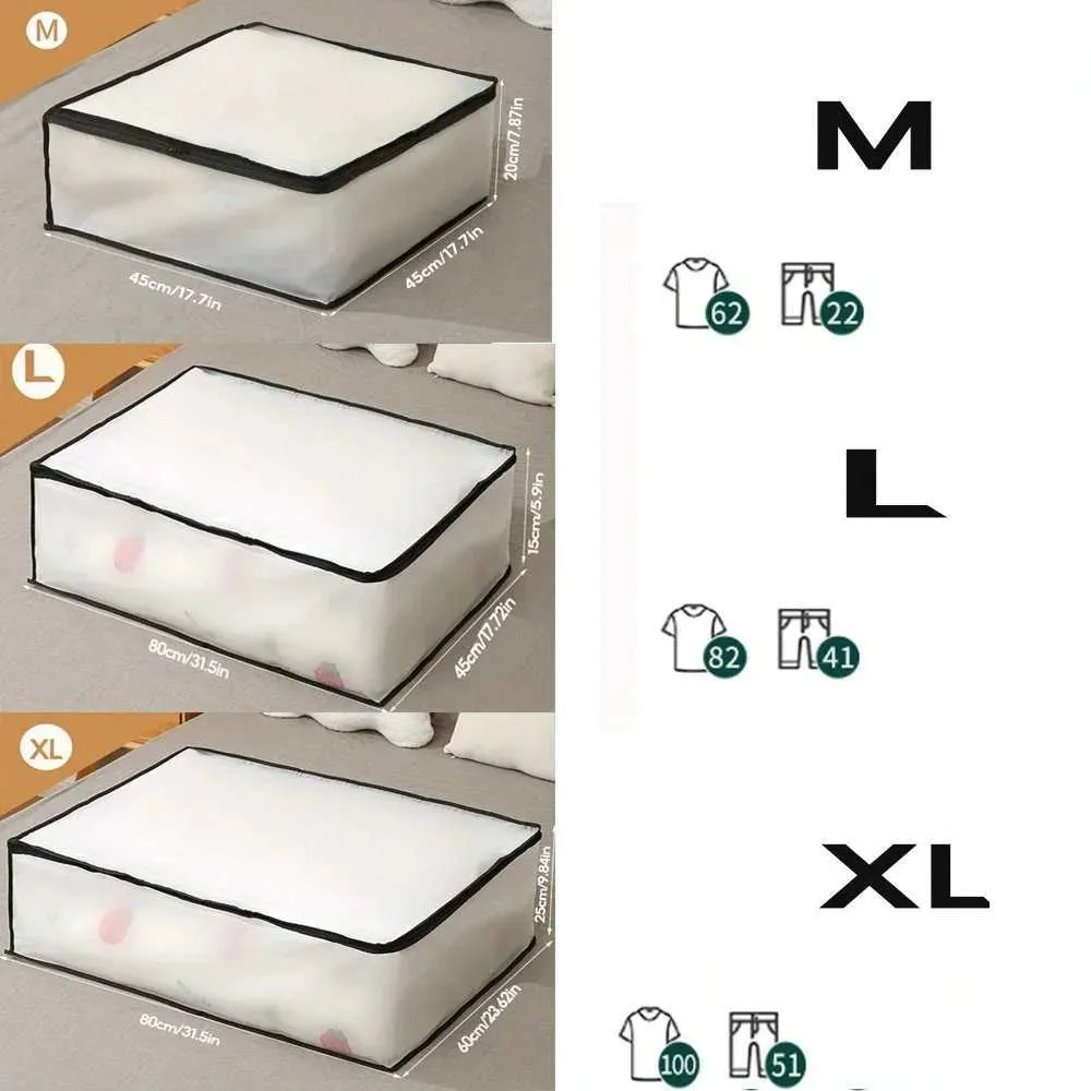 DHgate.com:EVA Visible Storage Box Clothing Organizer, Dustproof ...