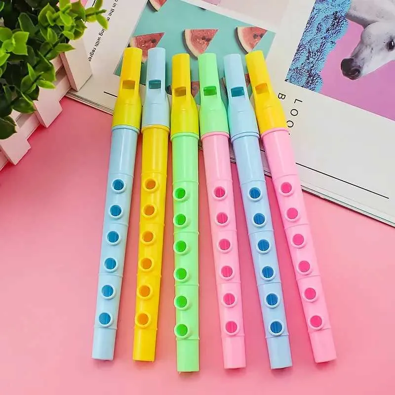 Colored Plastic Flute 6 Hole Mini Clarinet Music... From Time_brocade ...