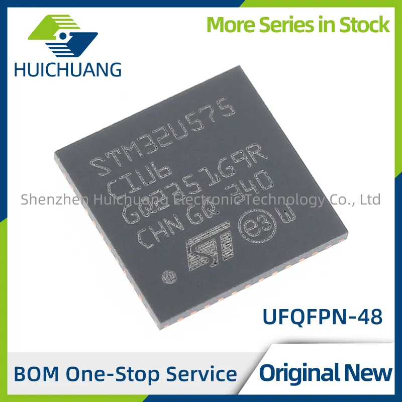 DHgate.com:STM32U575CIU6 ARM Cortex-M33 MCU, 256KB Flash, 64KB SRAM, LQFP144, 48MHz, 1.71-3.6V ...