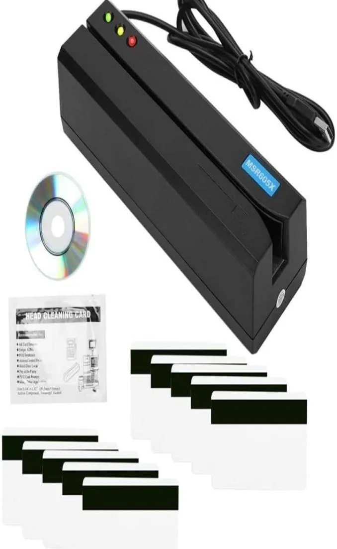 Access Control Card Reader Panel Mount USB Magnetic Stripe Card Reader ...